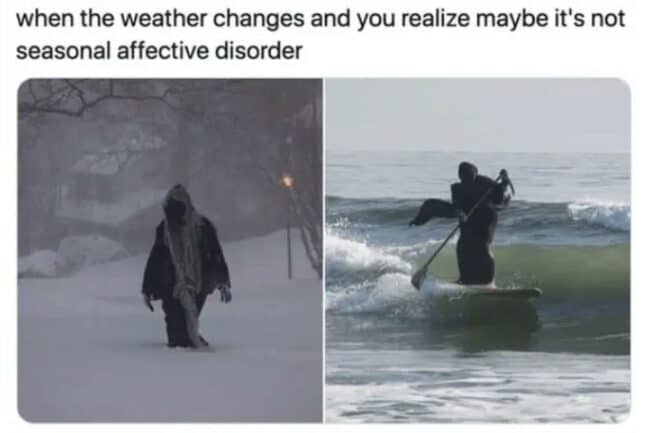 30 Seasonal Depression Memes Coming In Faster Than The Sun Can Run Away