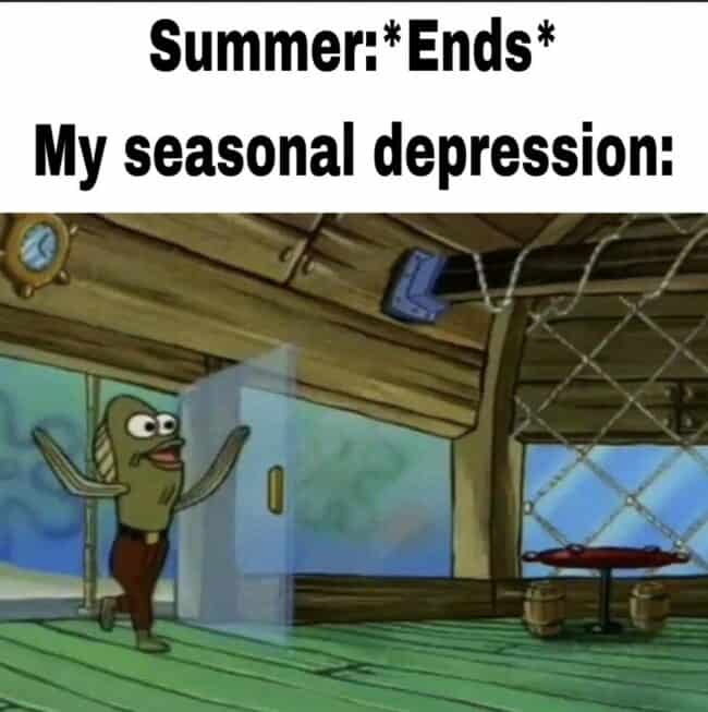 30 Seasonal Depression Memes Coming In Faster Than The Sun Can Run Away