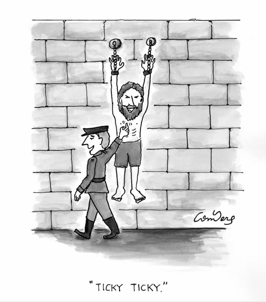 30 Witty Comics From New Yorker Cartoonist David Gomberg