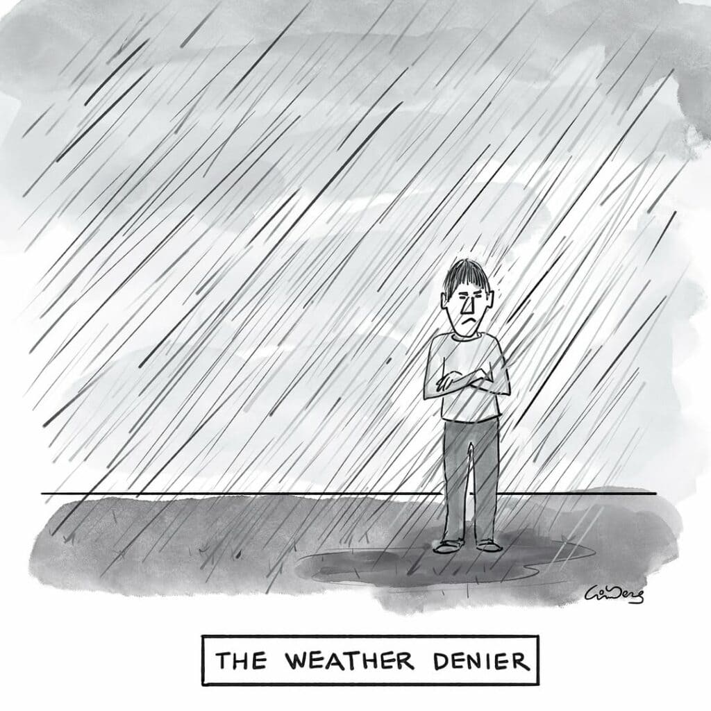 30 Witty Comics From New Yorker Cartoonist David Gomberg