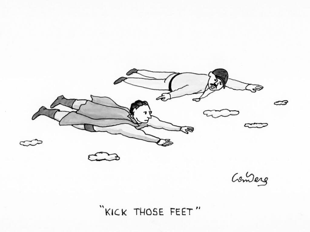 30 Witty Comics From New Yorker Cartoonist David Gomberg