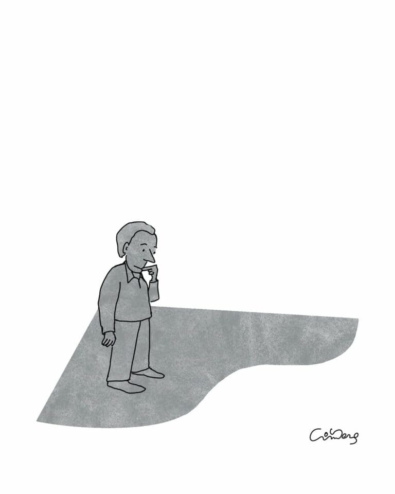 30 Witty Comics From New Yorker Cartoonist David Gomberg