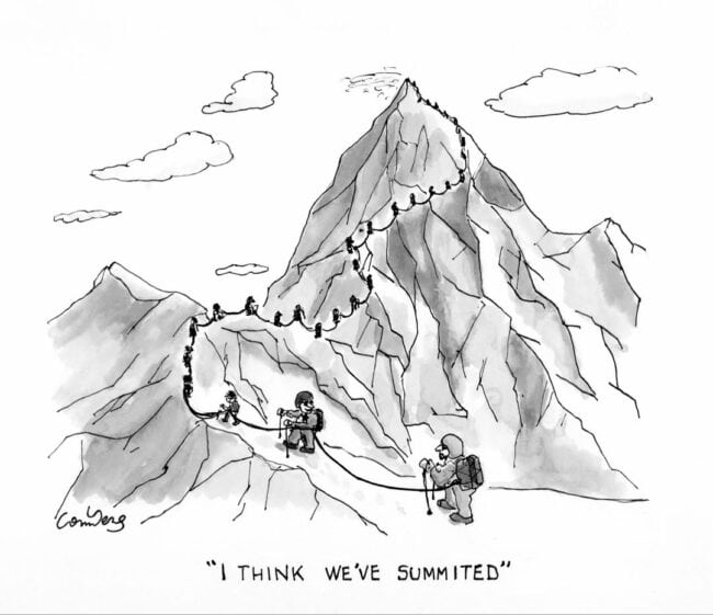 30 Witty Comics From New Yorker Cartoonist David Gomberg