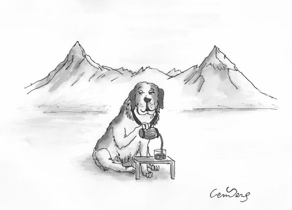 30 Witty Comics From New Yorker Cartoonist David Gomberg