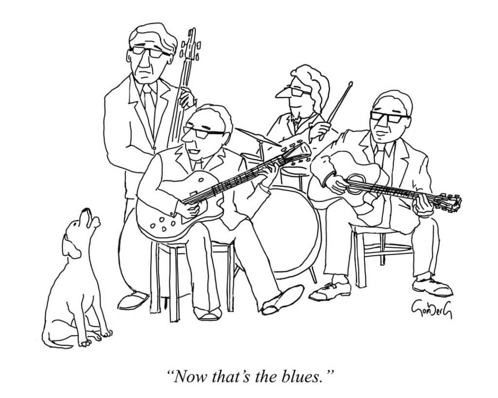 30 Witty Comics From New Yorker Cartoonist David Gomberg