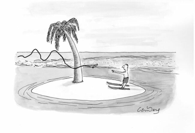 30 Witty Comics From New Yorker Cartoonist David Gomberg