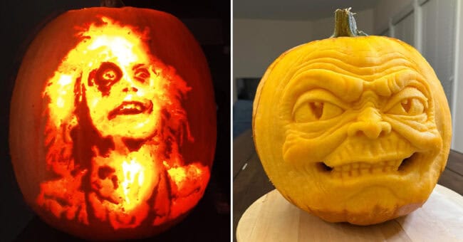 30 Pumpkin Carving Designs Cooler Than Any Costume You’ll See This Year