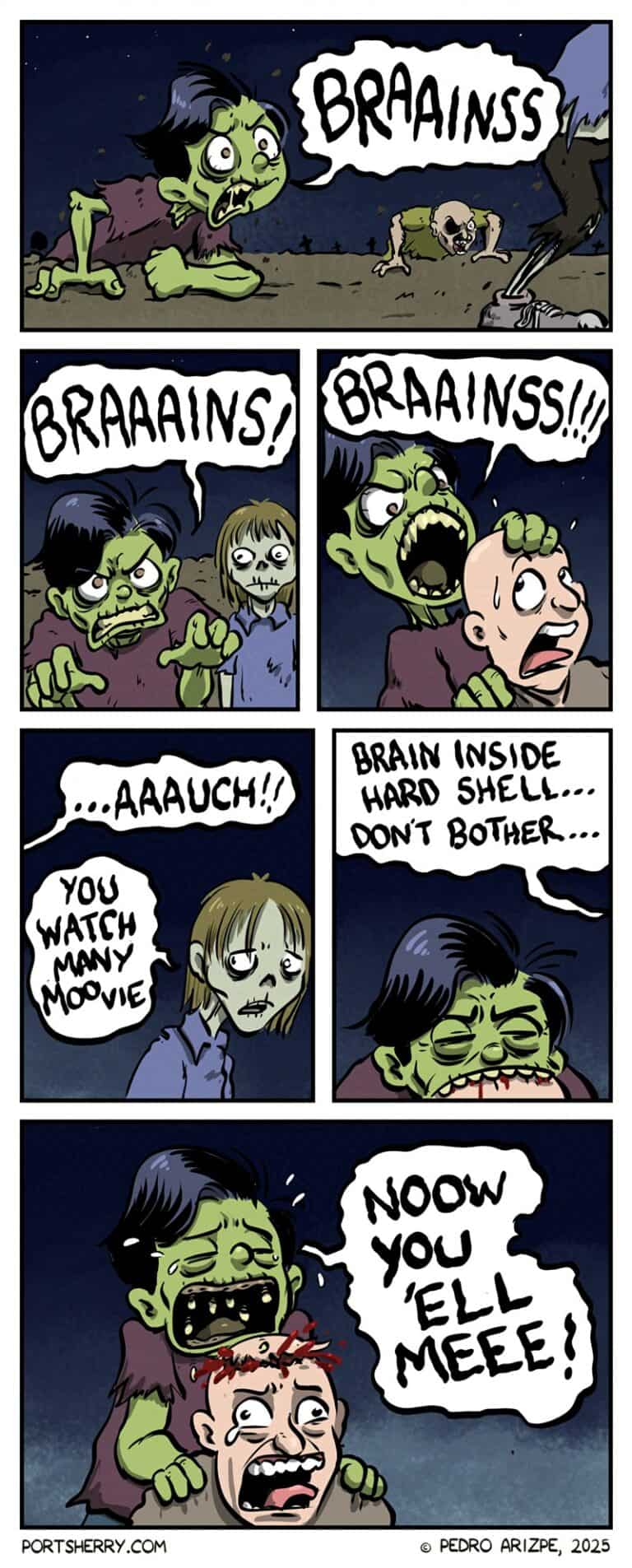 35 Delightfully Dark Comics From The Twisted Mind Behind Port Sherry
