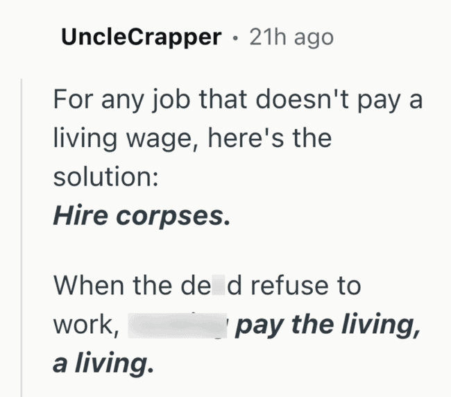 Employee Baffled By Coworker Who Believes All Minimum Wage Workers ...