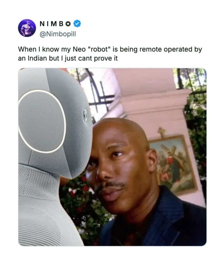 30 Funniest Tweets And Memes About The New NEO Robot