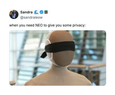 30 Funniest Tweets And Memes About The New NEO Robot