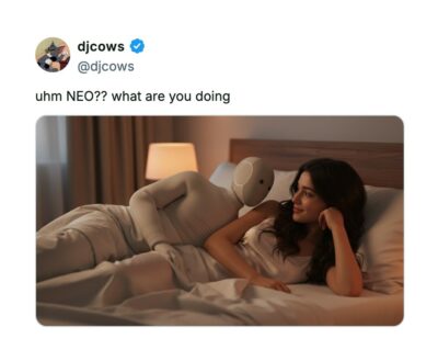 30 Funniest Tweets And Memes About The New NEO Robot