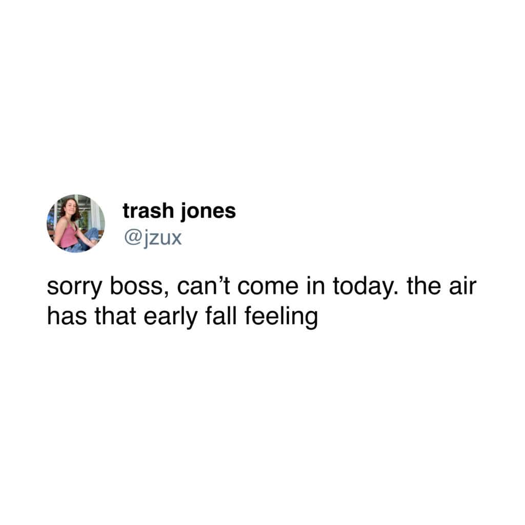 35+ Funniest Tweets From Fall Enthusiasts Excited It's Finally Sweater ...