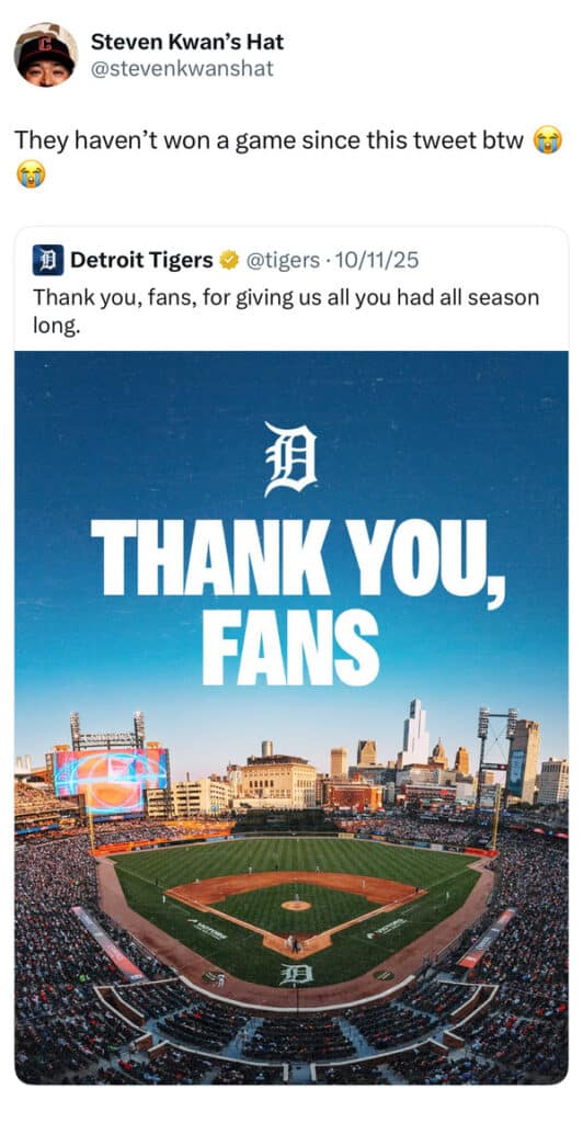 40 Funny Sports Tweets That Deserve A Trophy This Week (October 24, 2025)