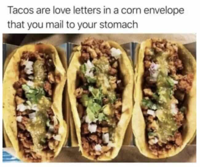35 Funny Taco Memes That'll Put The Guaco In Your Taco