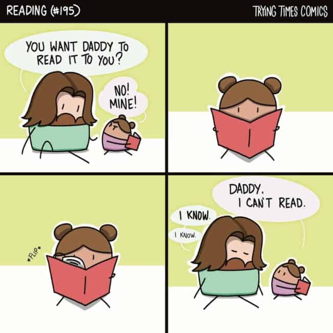 50 Hilarious Comics With Surprise Twist Endings From 'Trying Times'