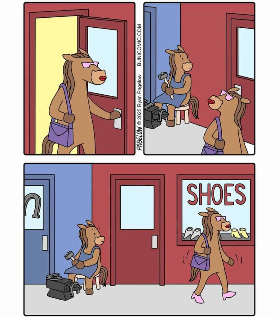 40 Hilarious Twist Ending Cartoons From The Dark Mind Behind Buni Comic