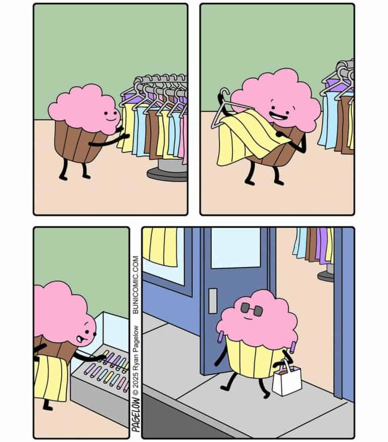 40 Hilarious Twist Ending Cartoons From The Dark Mind Behind Buni Comic