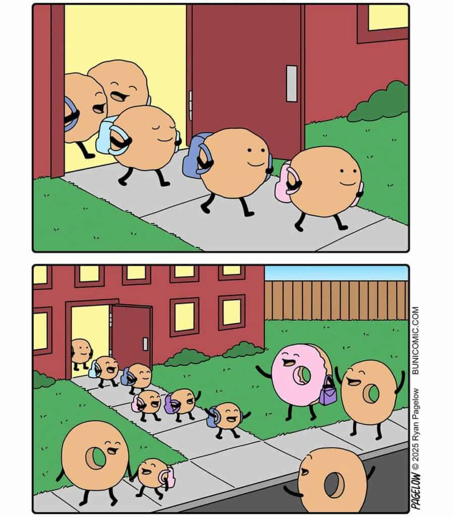 40 Hilarious Twist Ending Cartoons From The Dark Mind Behind Buni Comic
