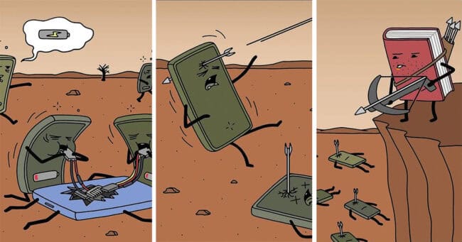 40 Hilarious Twist Ending Cartoons From The Dark Mind Behind Buni Comic