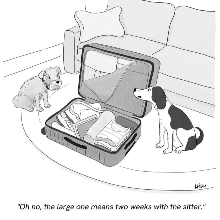 30 Hilariously Clever Comics From New Yorker Cartoonist Lynn Hsu