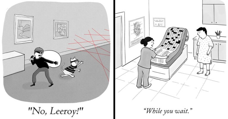 30 Hilariously Clever Comics From New Yorker Cartoonist Lynn Hsu