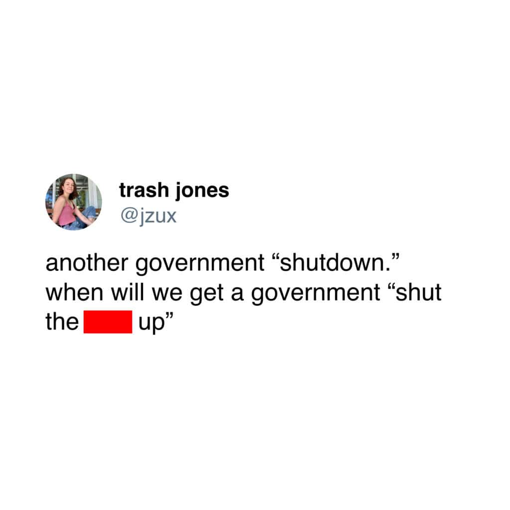 15+ Funniest Memes About The Government Shutdown