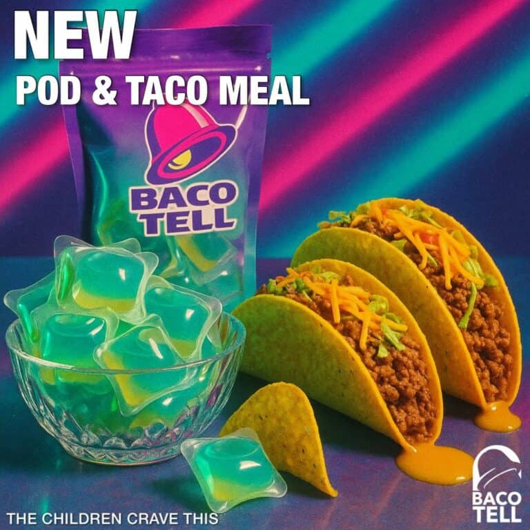 25+ Unhinged Taco Bell Products From The Lunatics At "Baco Tell"