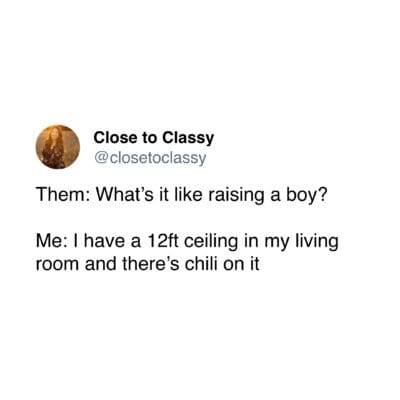 25 Funniest Tweets From Exhausted Parents Raising Boys