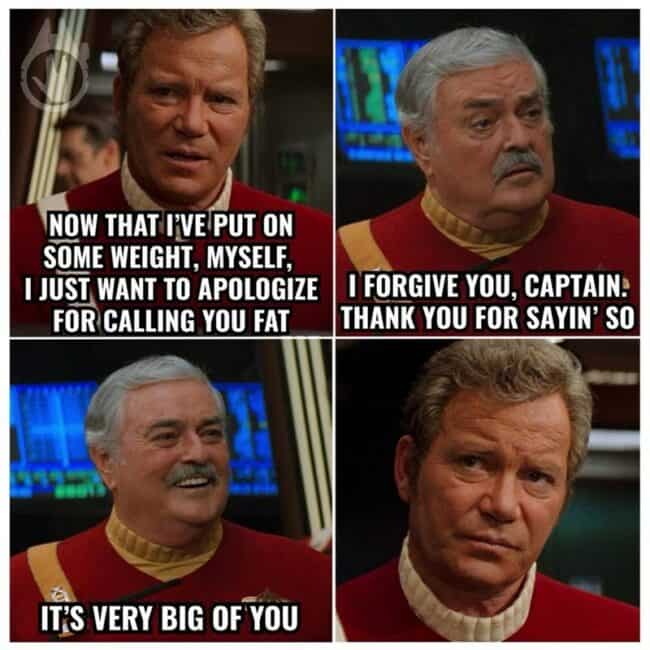 35 Hilariously Corny Star Trek Dad Jokes That'll Set Your Phasers To Pun