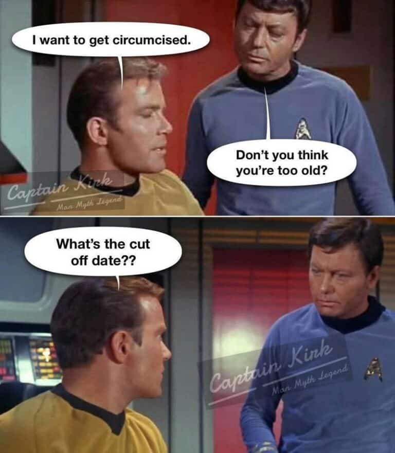 35 Hilariously Corny Star Trek Dad Jokes That'll Set Your Phasers To Pun