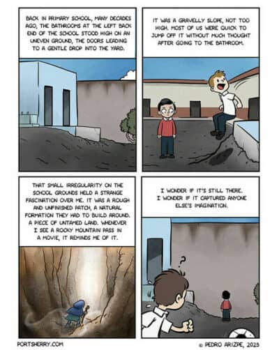 40 Funny "Port Sherry" Comics That Nail The Strange Little Moments Of Life