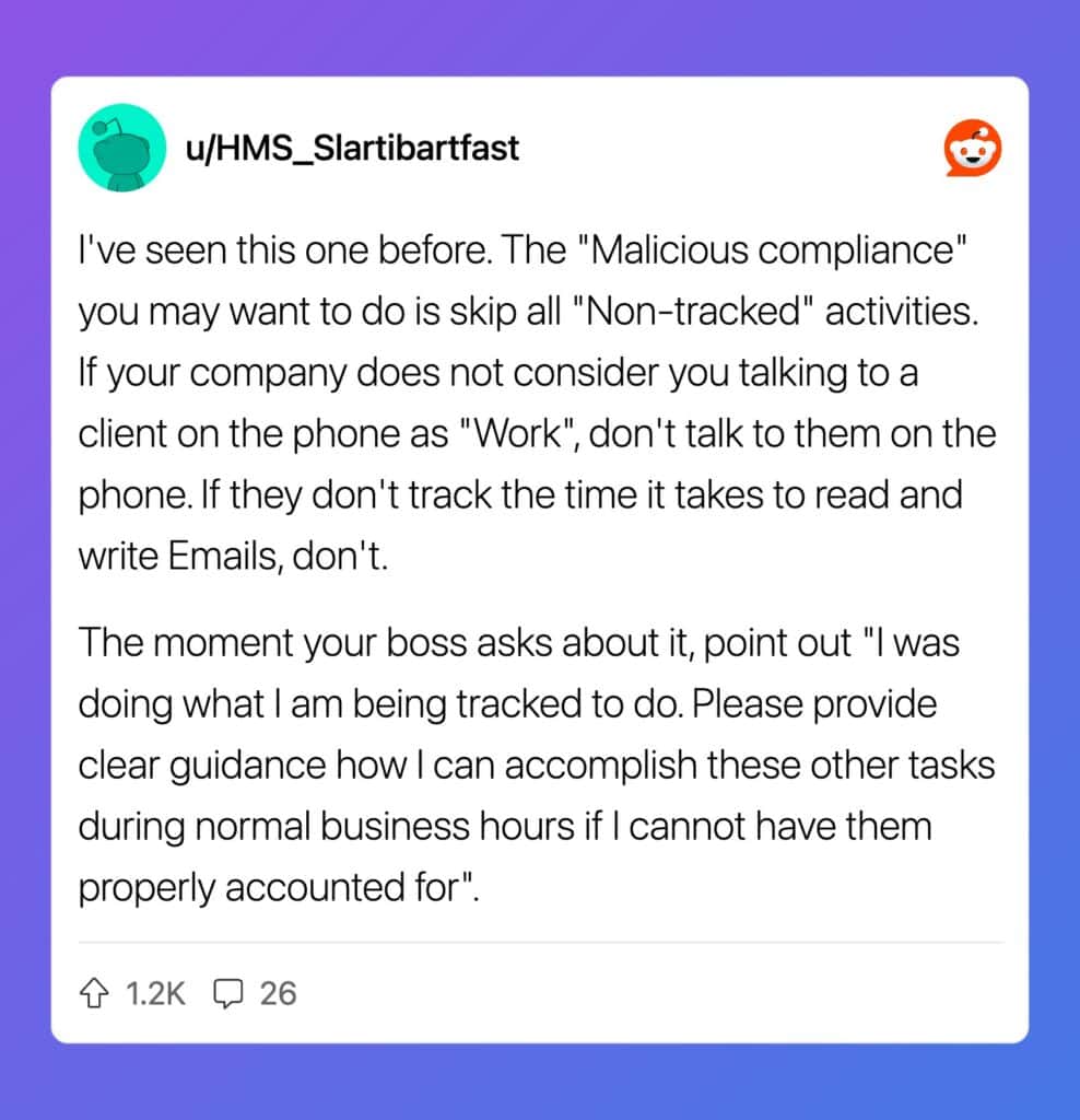 Employee Told They “Weren’t Working Enough” After Faulty Time Tracking ...