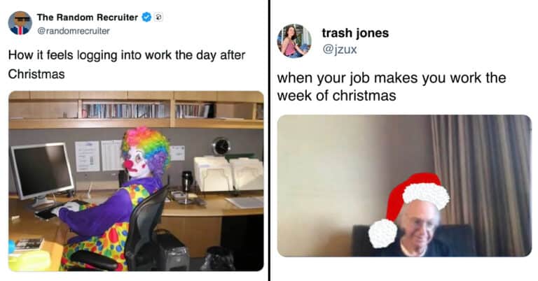 35 Funny Work Tweets From Christmas Week For People Still Checking ...