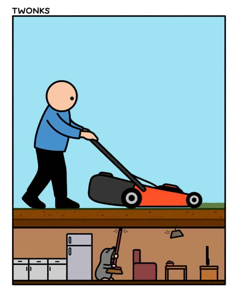 40 Hilariously Absurd Comics From The Comedic Mastermind Behind 'Twonks'