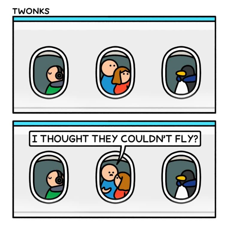 40 Hilariously Absurd Comics From The Comedic Mastermind Behind 'Twonks'
