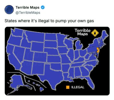 30 Hilariously Terrible Maps That Are Pretty Useless Unless You're ...