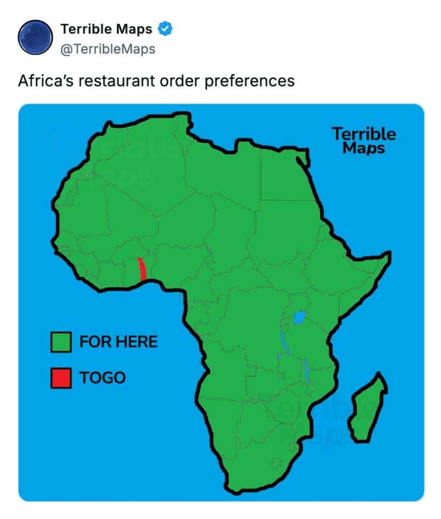 30 Hilariously Terrible Maps That Are Pretty Useless Unless You're ...