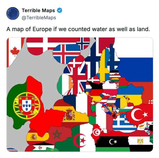 30 Hilariously Terrible Maps That Are Pretty Useless Unless You're ...