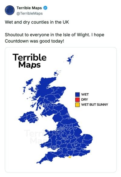 30 Hilariously Terrible Maps That Are Pretty Useless Unless You're ...