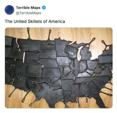 30 Hilariously Terrible Maps That Are Pretty Useless Unless You're ...