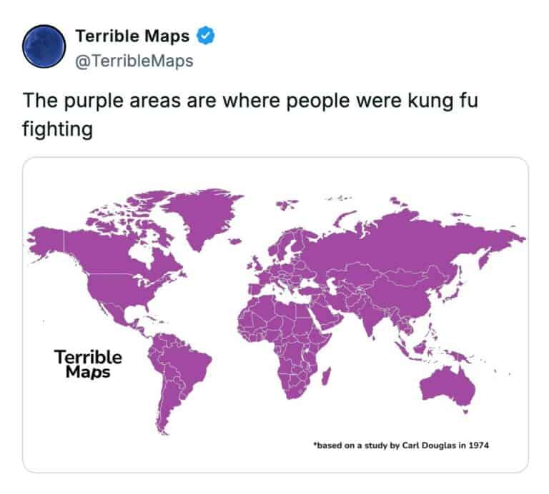 30 Hilariously Terrible Maps That Are Pretty Useless Unless You're ...