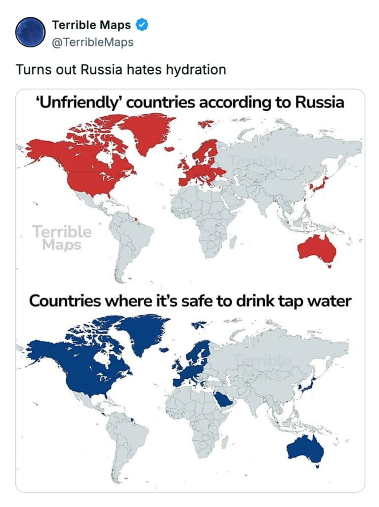 30 Hilariously Terrible Maps That Are Pretty Useless Unless You're ...