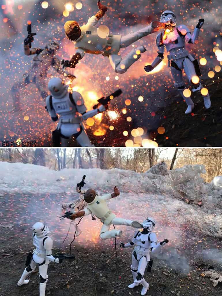 45 Times This Photographer Turned Pop Culture Toys Into Epic Action Scenes