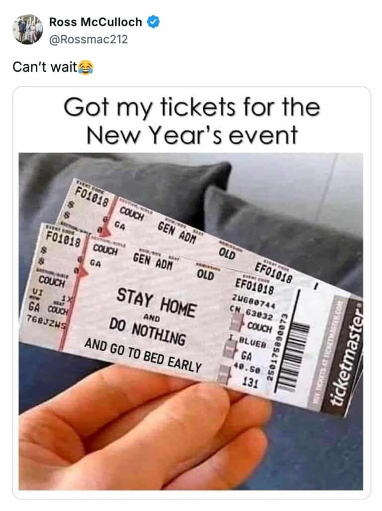 30 Relatable New Year's Eve Tweets Saying Goodbye To 2025 With The ...