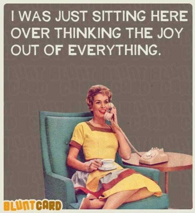 45 Dark Humor 'Bluntcards' That Keep It Hilariously Real With Vintage Style