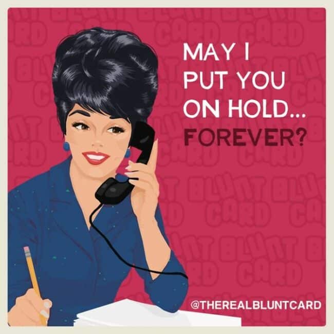 45 Dark Humor 'Bluntcards' That Keep It Hilariously Real With Vintage Style