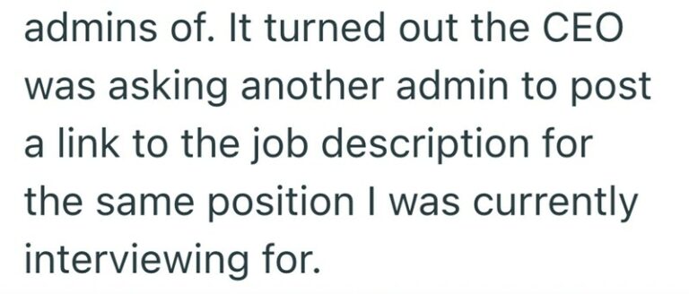 Entitled CEO Reposts The Same Position On Job Board While Still On A ...