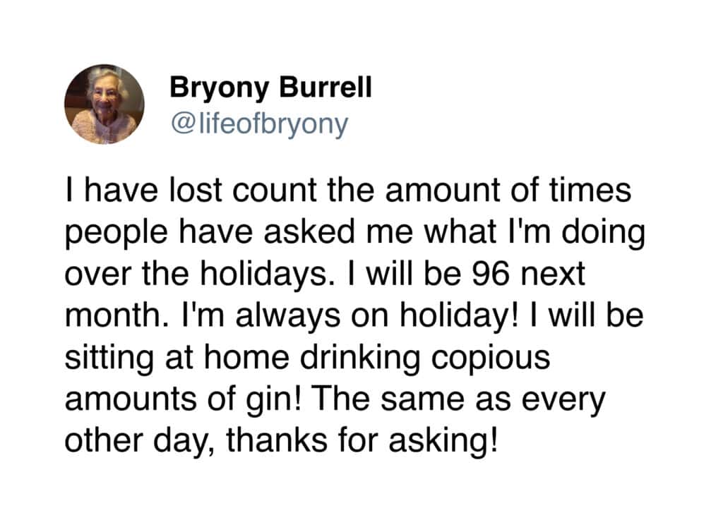 25 Funniest Tweets From This 99-Year-Old Great Grandmother