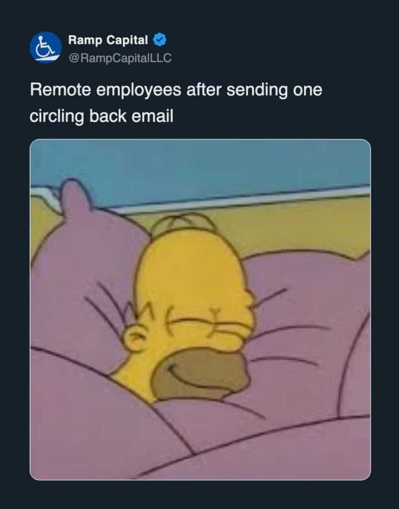 25 Funny Work Tweets For Everyone Circling Back In The New Year